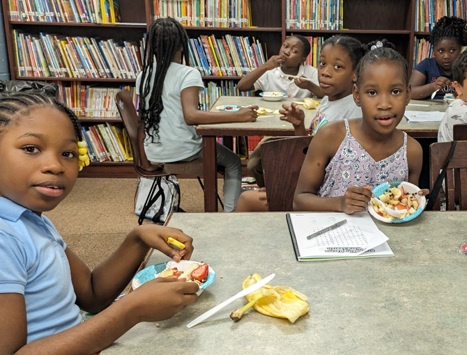 FCHS Teaches “Cooking Matters for Kids” at P.J. Hill Elementary School ...