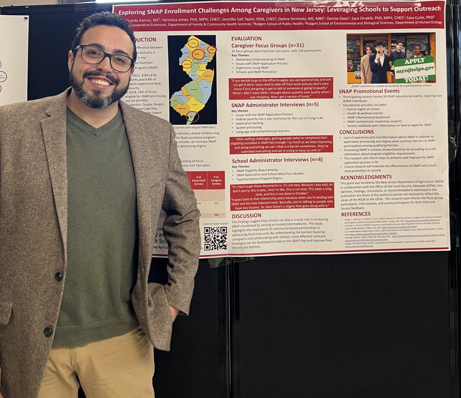 Exploring SNAP Enrollment Challenges: FCHS Presents Research at 2024 ...